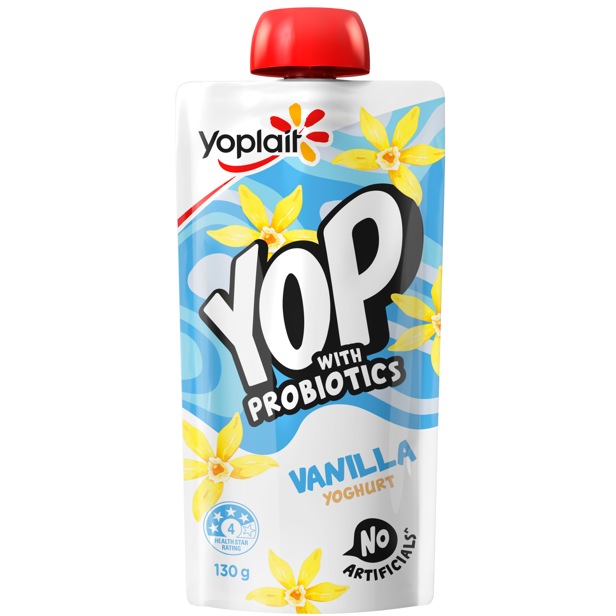 Yoplait YOP Vanilla 130g - Yoplait