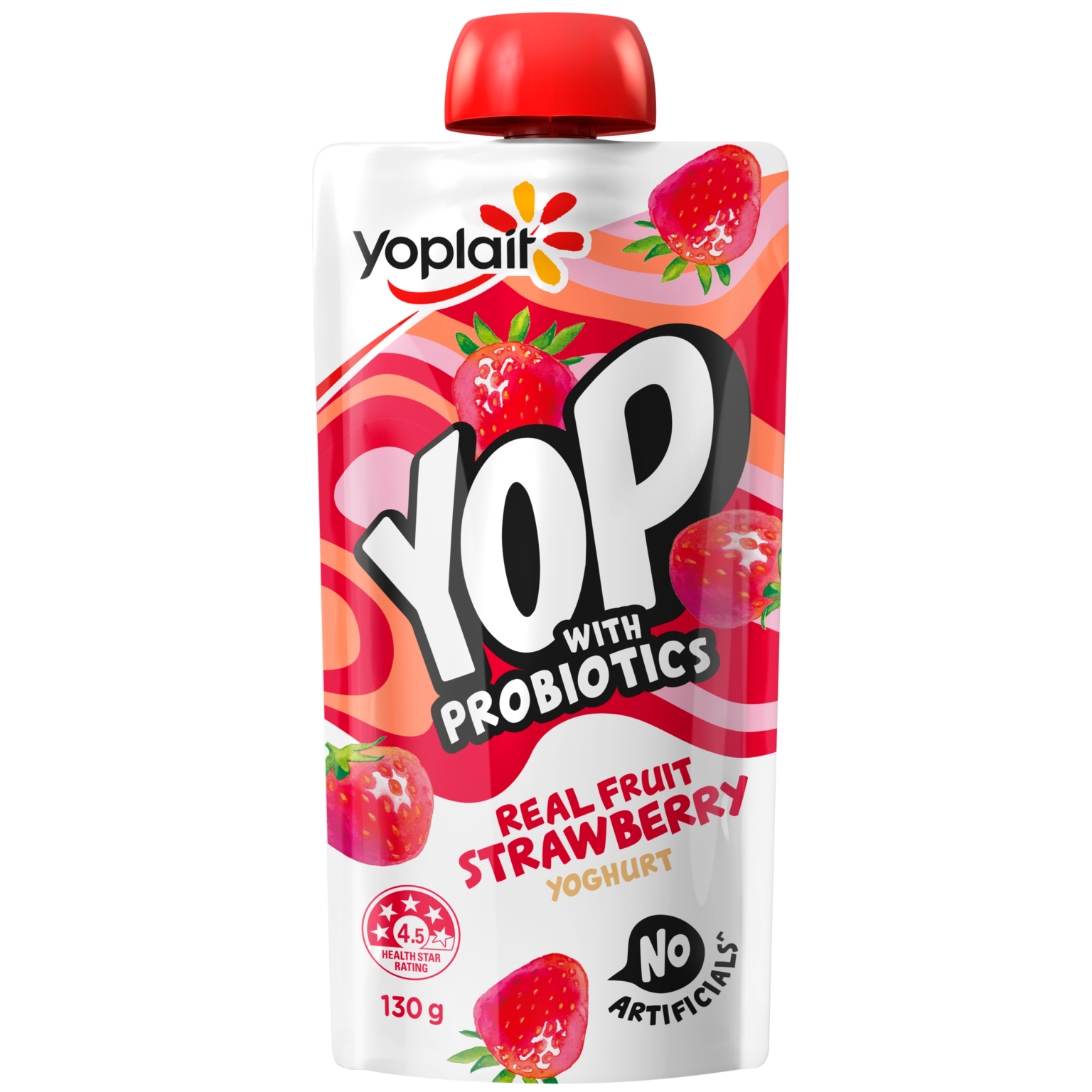 YOP Strawberry 130g - Yoplait