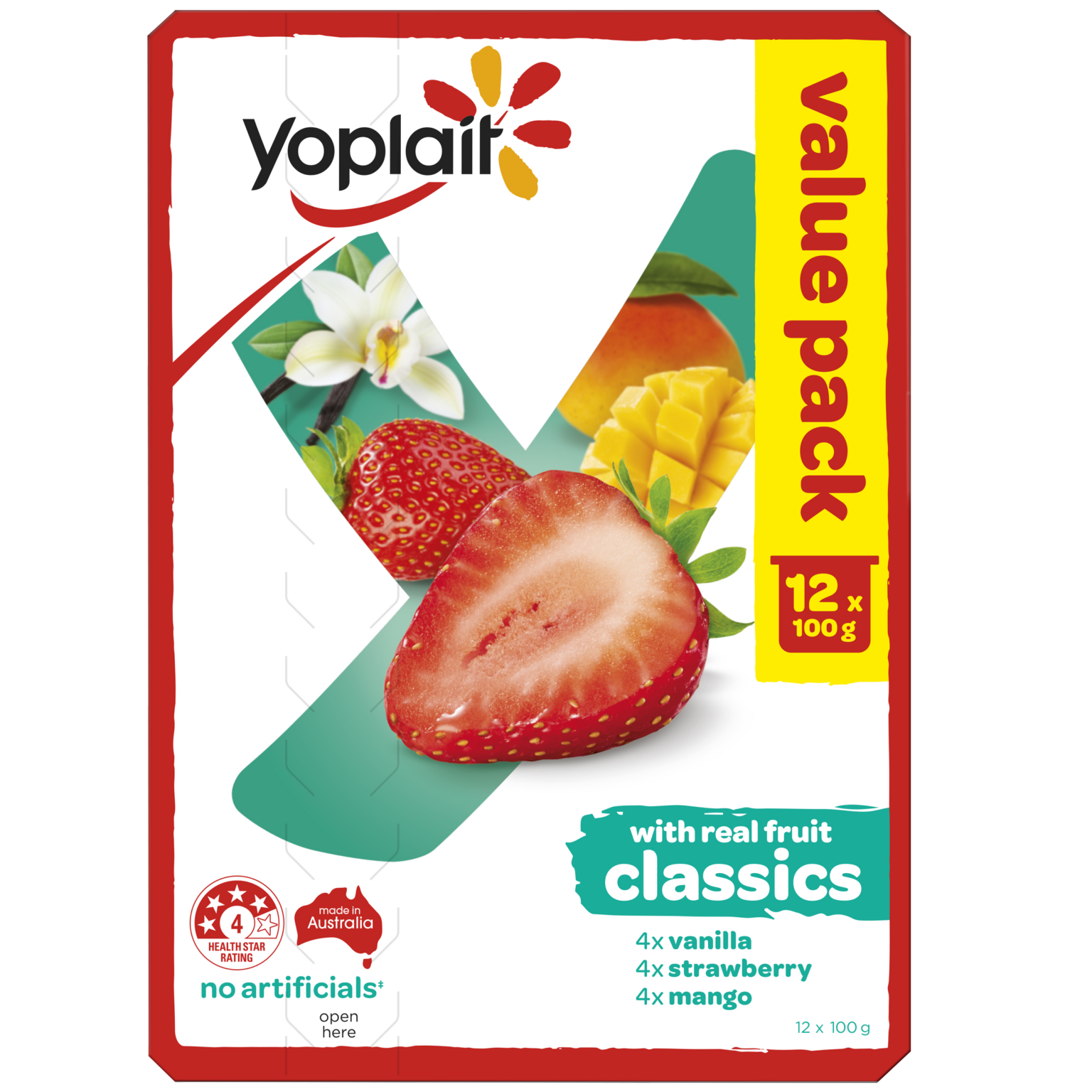 Yoplait Classics 12 x 100g - Yoplait