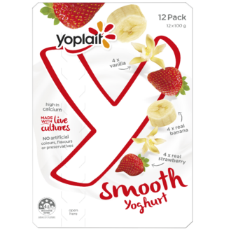 Yoplait Smooth Classics 12 x 100g - Yoplait