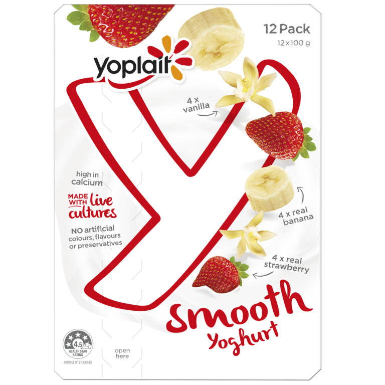 Yoplait Smooth Classics 12 x 100g - Yoplait
